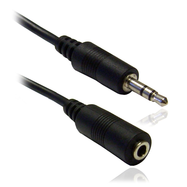 Forlængerkabel minijack stereo ~ 6 meters længde