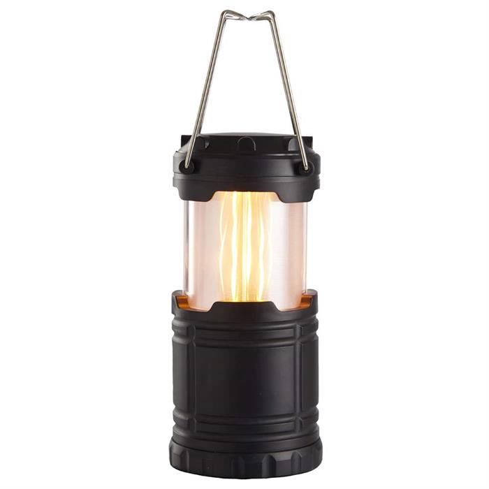 Computer Mester - 2 i 1 Camping / hyggelampe med naturtro ild flamme - 8892